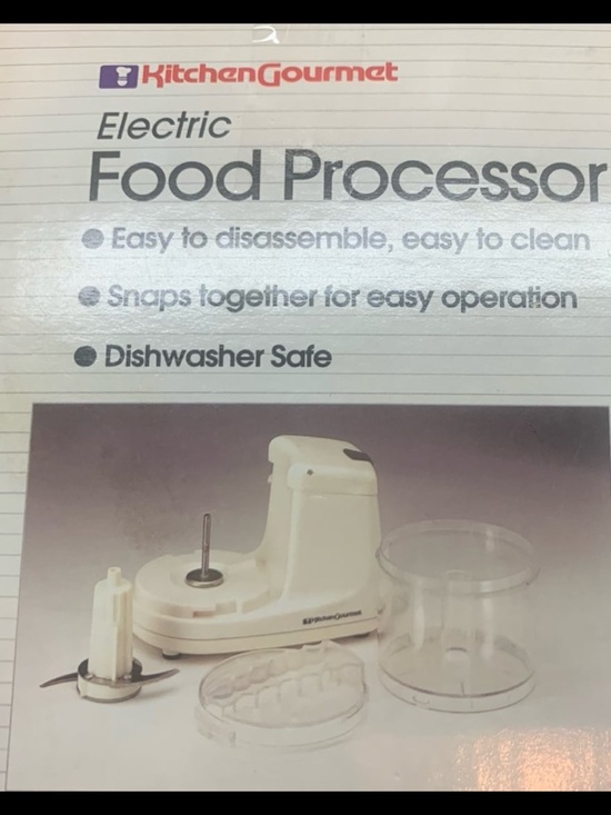 Kitchen Gourmet | Kitchen | Kitchen Gourmet Electric Food Processor ...